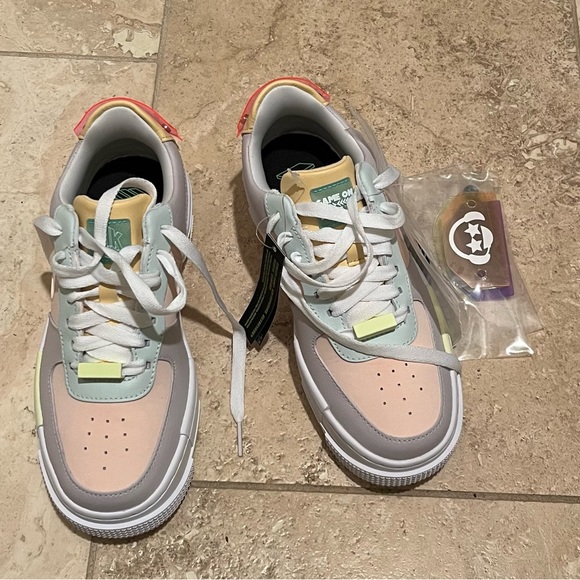 Nike | Shoes | Brand New Nike Air Force Pixel Colorblock | Poshmark